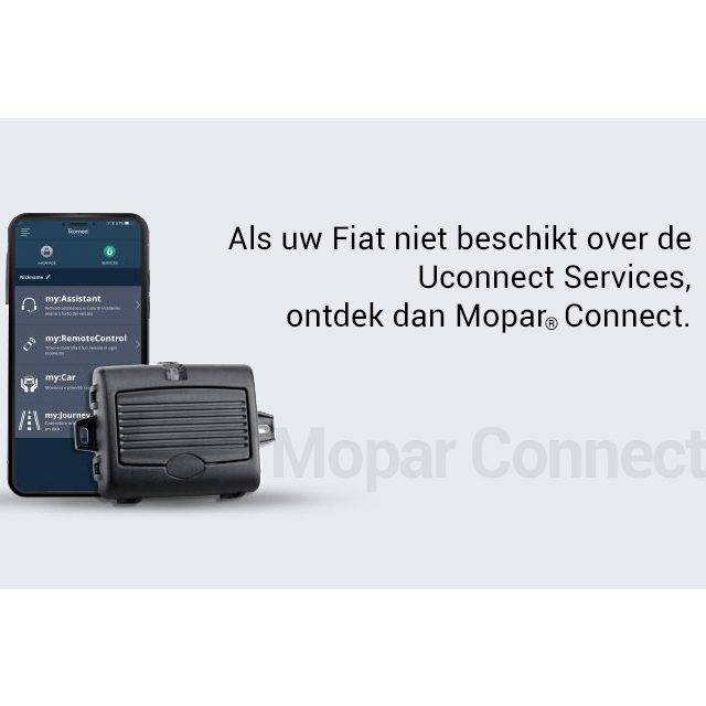 FIAT | Connected Services | Uconnect services | Mopar | Fiat.be